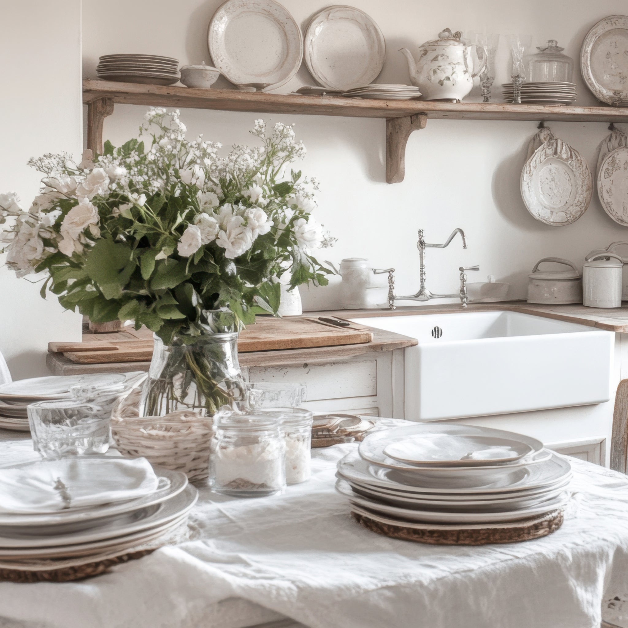 Natural Linen & Cotton Kitchen Textiles | Sustainable Kitchen – My ...